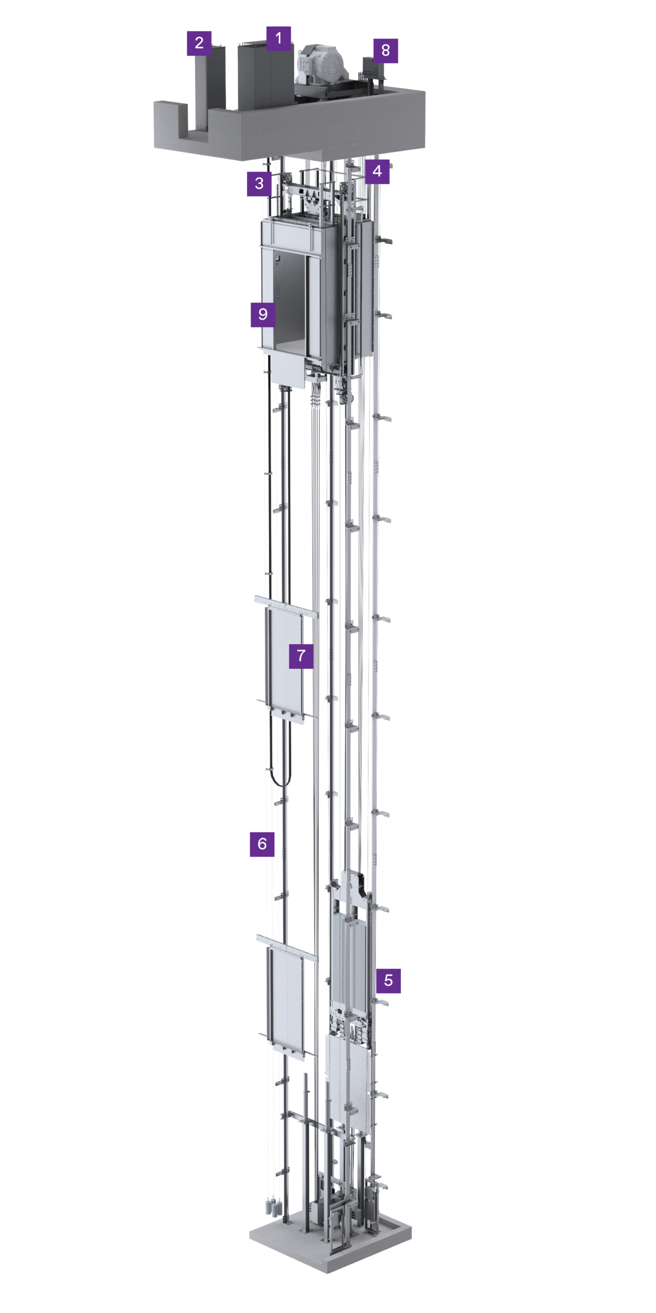 Dynamic High Rise by TK Elevator